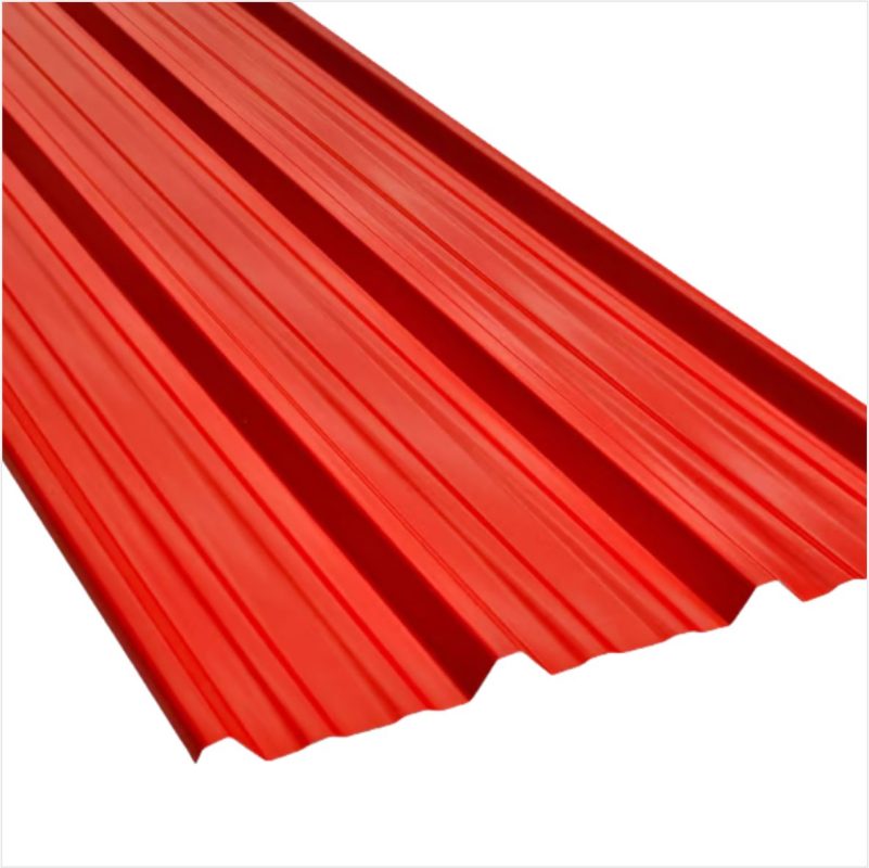 Teja UPVC Roja - Techos de Pvc